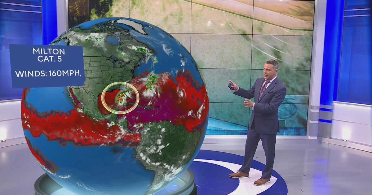 Hurricane Milton churns in Gulf, remains Category 5 storm - CBS Texas