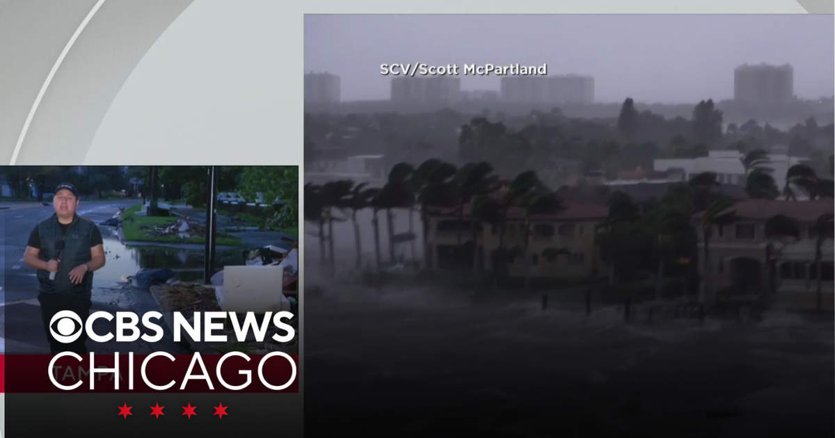 Hurricane Milton tears through Florida - CBS Chicago