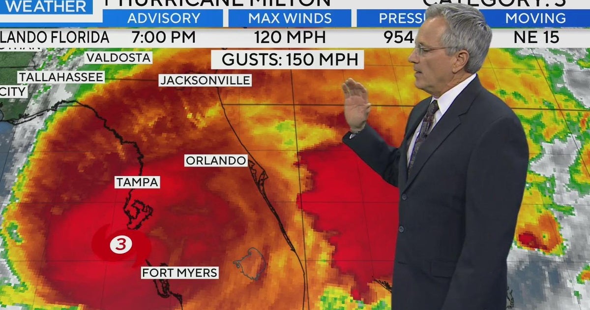 Hurricane Milton nears landfall - CBS Texas