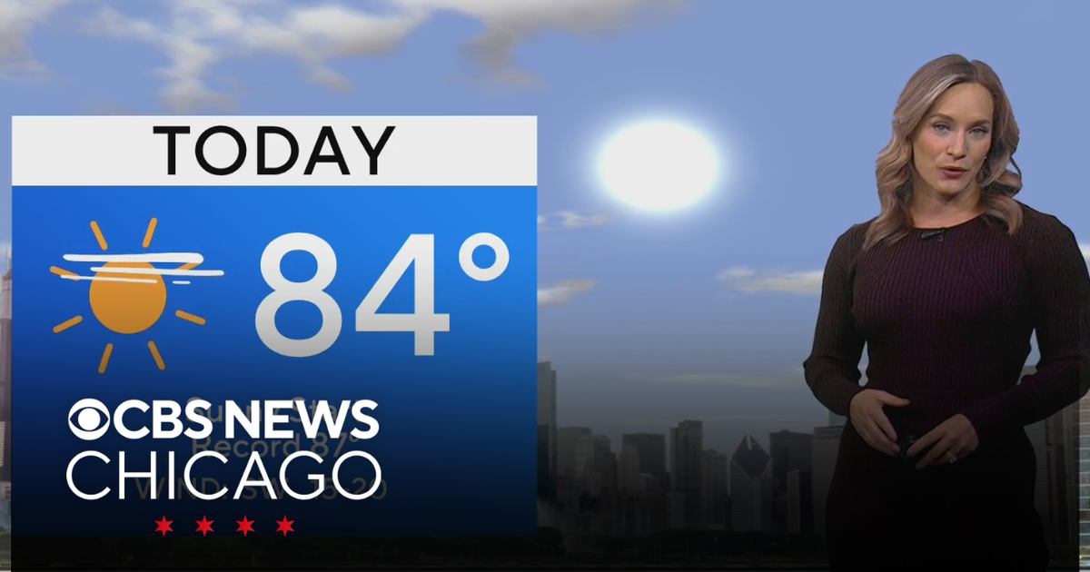 Highs in the 80s to end the week in Chicago - CBS Chicago
