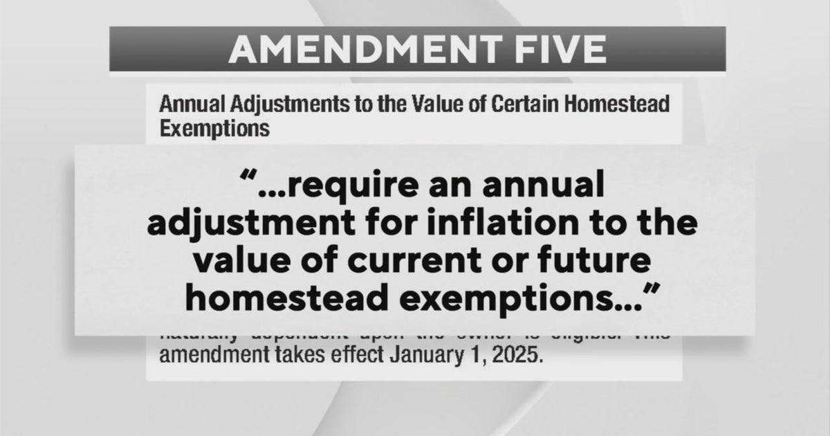 Florida Amendment 5 explained - CBS Miami