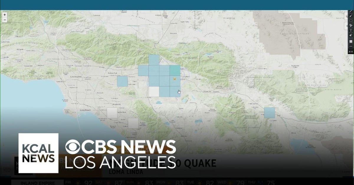 3.0-magnitude earthquake strikes near Loma Linda in Inland Empire - CBS ...