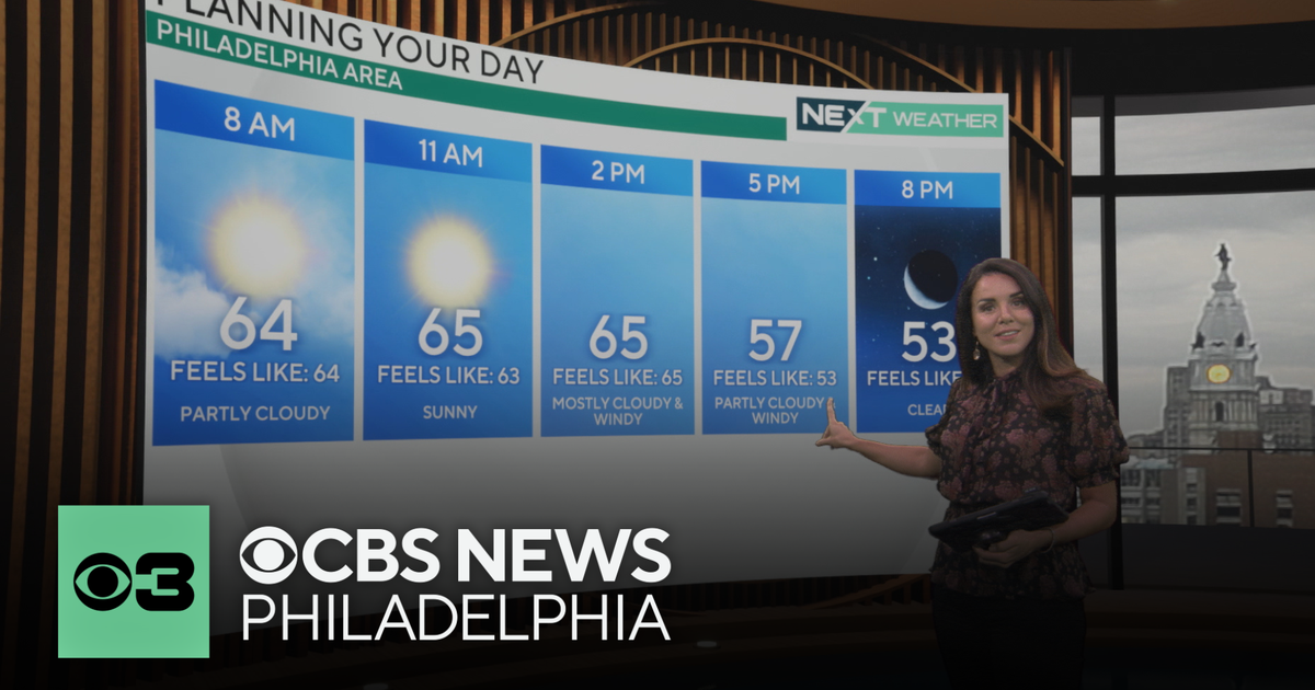 Cool and breezy weather returns to Philadelphia, high temperatures stay ...