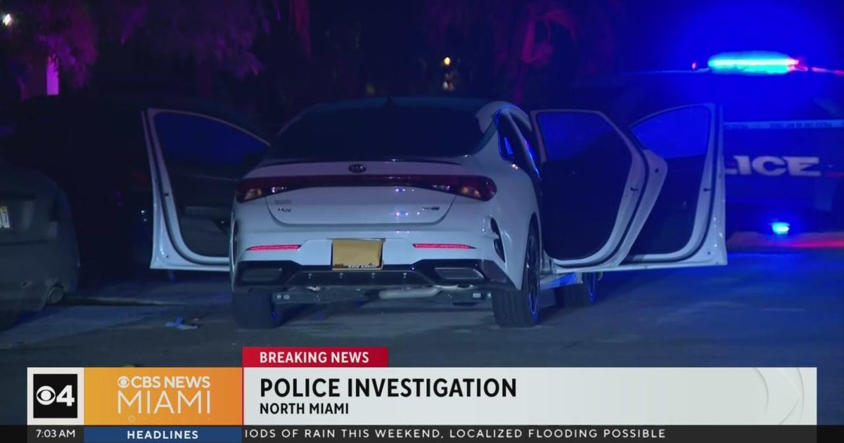 Police investigate in North Miami - CBS Miami