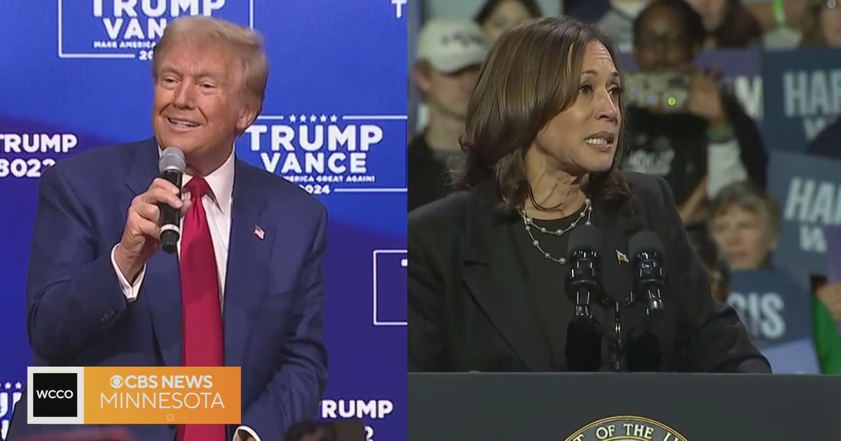 Presidential campaign heating up with 3 weeks til Election Day - CBS ...