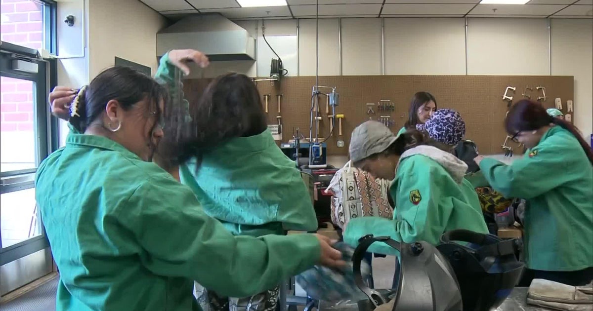 Summit County teacher honored for dual language welding classes - CBS ...