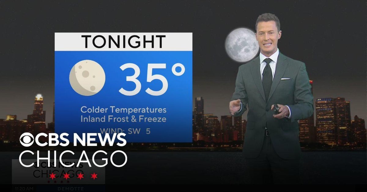 Colder temperatures inland Wednesday night, warm trend starts Thursday ...