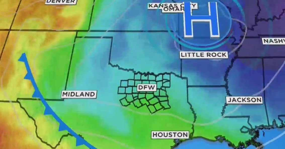 Chilliest days and nights since April are ahead for North Texas - CBS Texas