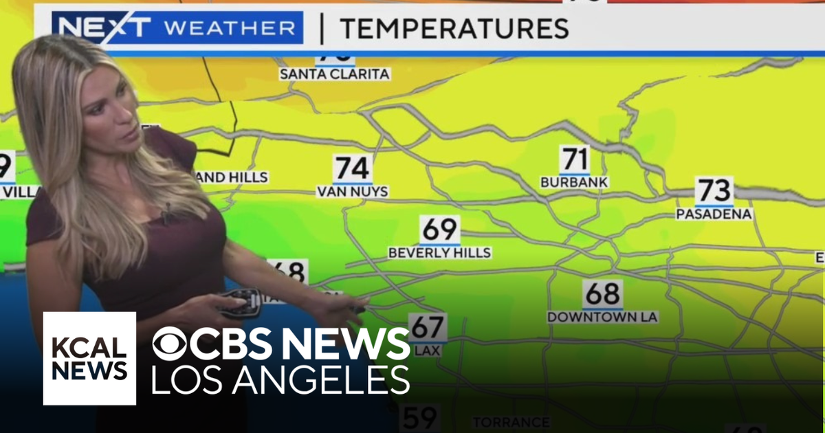Olga Ospina's 5pm forecast | NEXT Weather - CBS Los Angeles