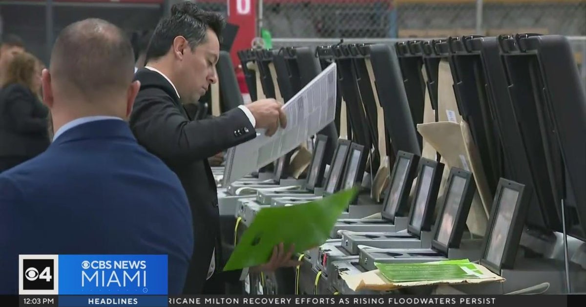 Miami-Dade election officials test voting machines ahead of early ...