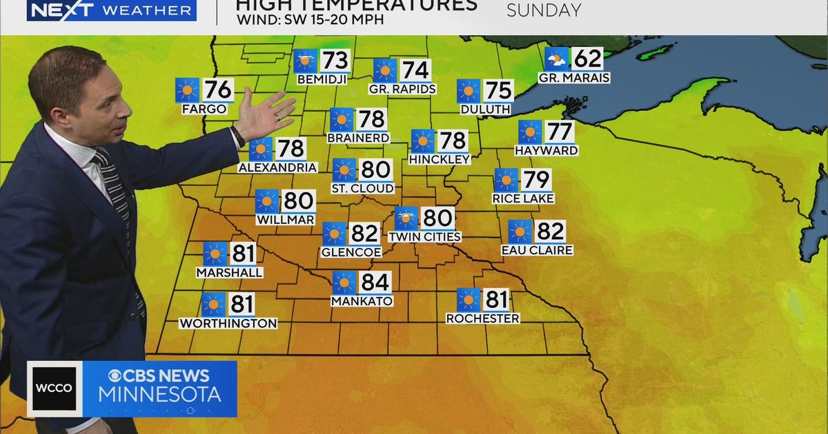 NEXT Weather: 10 p.m. forecast from Oct. 18, 2024 - CBS Minnesota