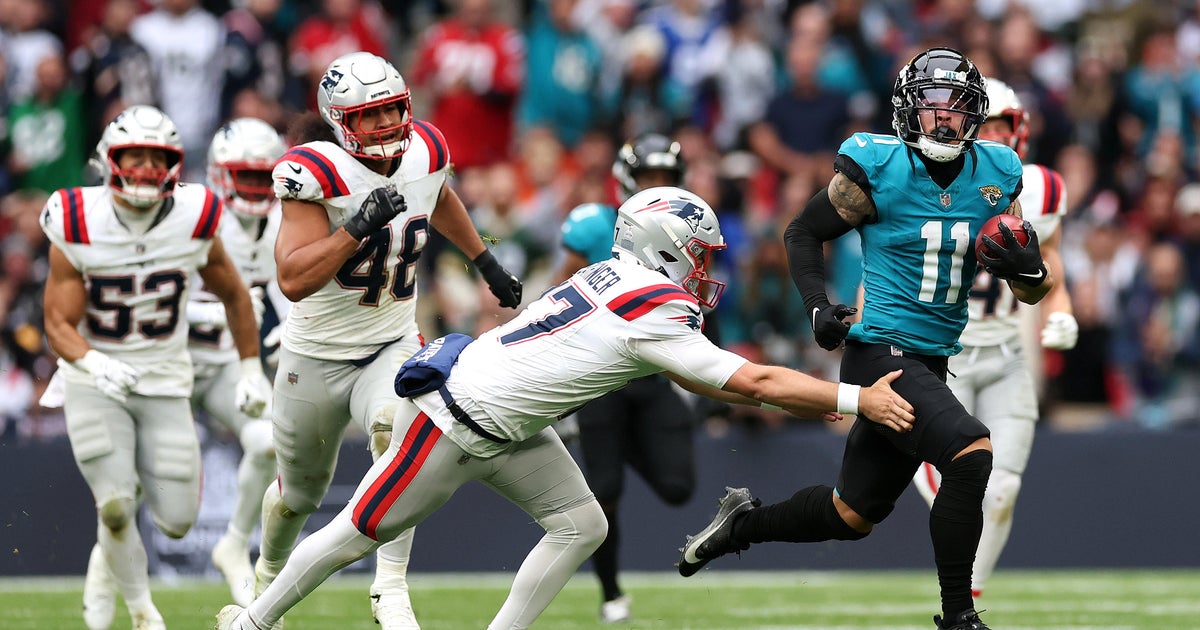 Patriots lose sixth straight, falling to Jaguars 32-16 in London - CBS ...
