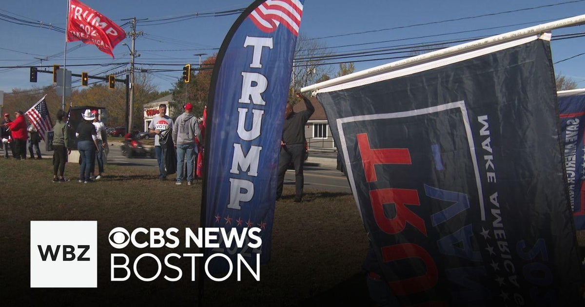 Rally held to support Hanson resident punished for projecting "Trump ...