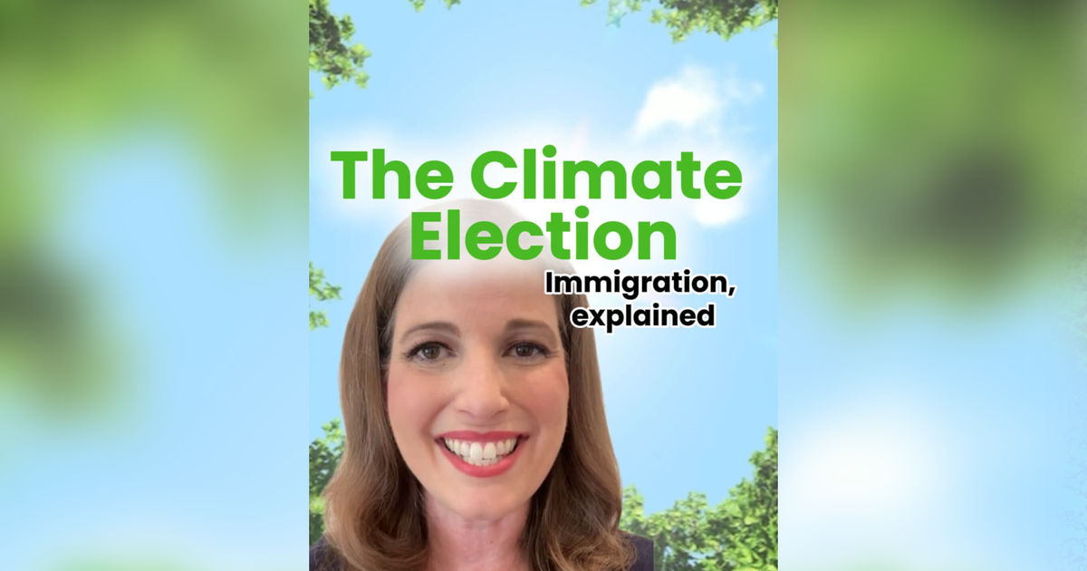 The Climate Election: Immigration, explained - CBS News