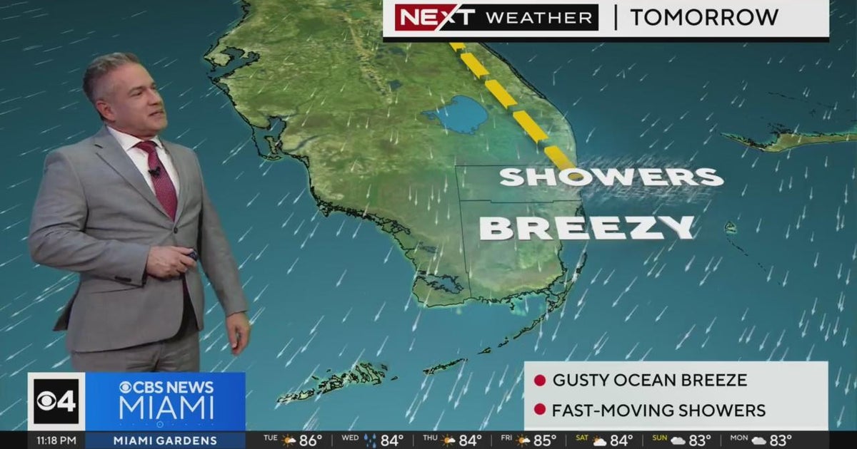 South Florida weather forecast 10/22/2024 11 p.m. - CBS Miami
