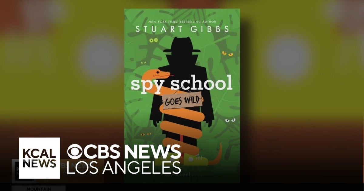 Author Stuart Gibbs discusses his "Spy School" series - CBS Los Angeles