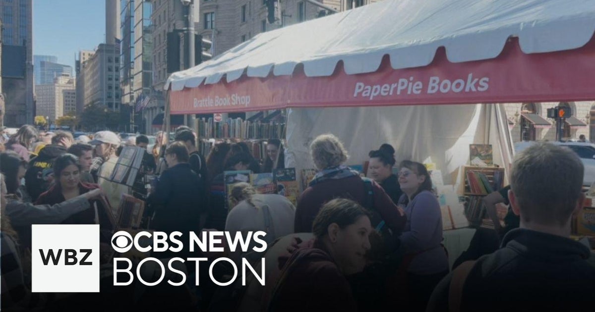Boston Book Festival welcomes authors, vendors, and book lovers - CBS ...