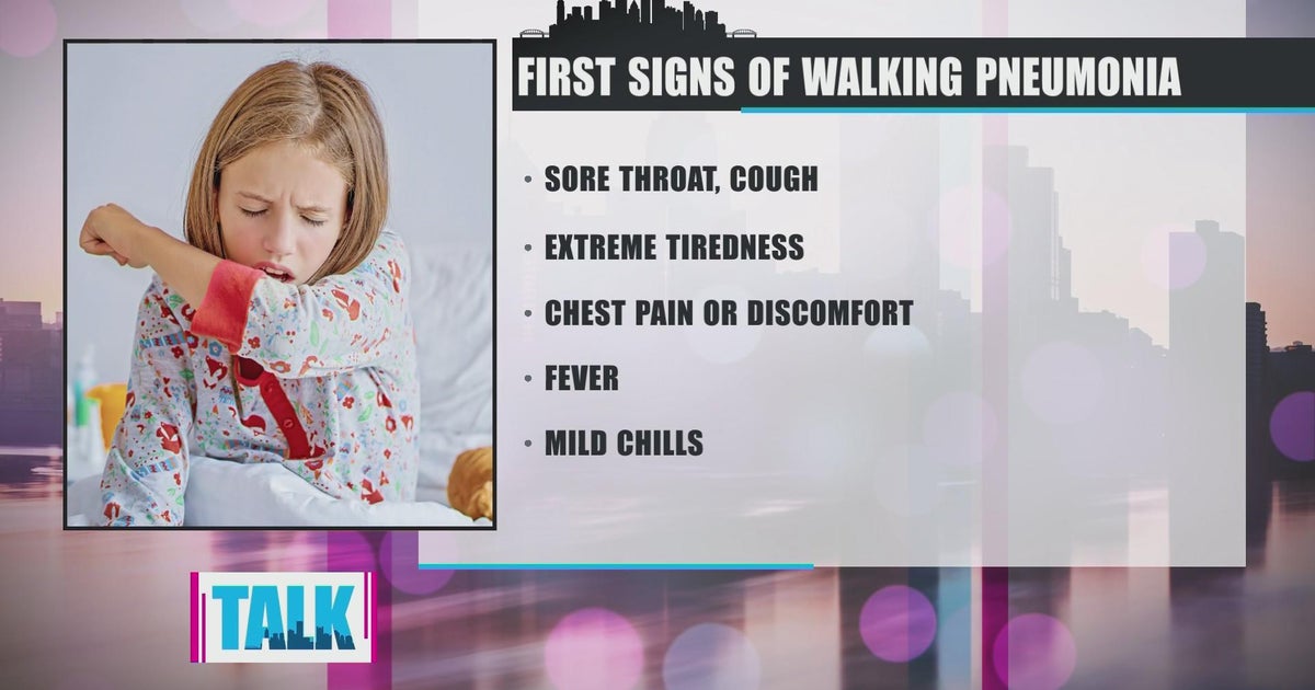 Cases of walking pneumonia on the rise in Allegheny County - CBS Pittsburgh