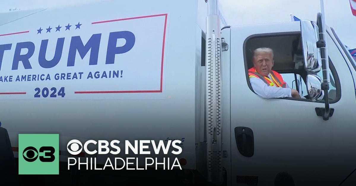 Trump rolls out campaign-branded trash truck after Biden's comment ...