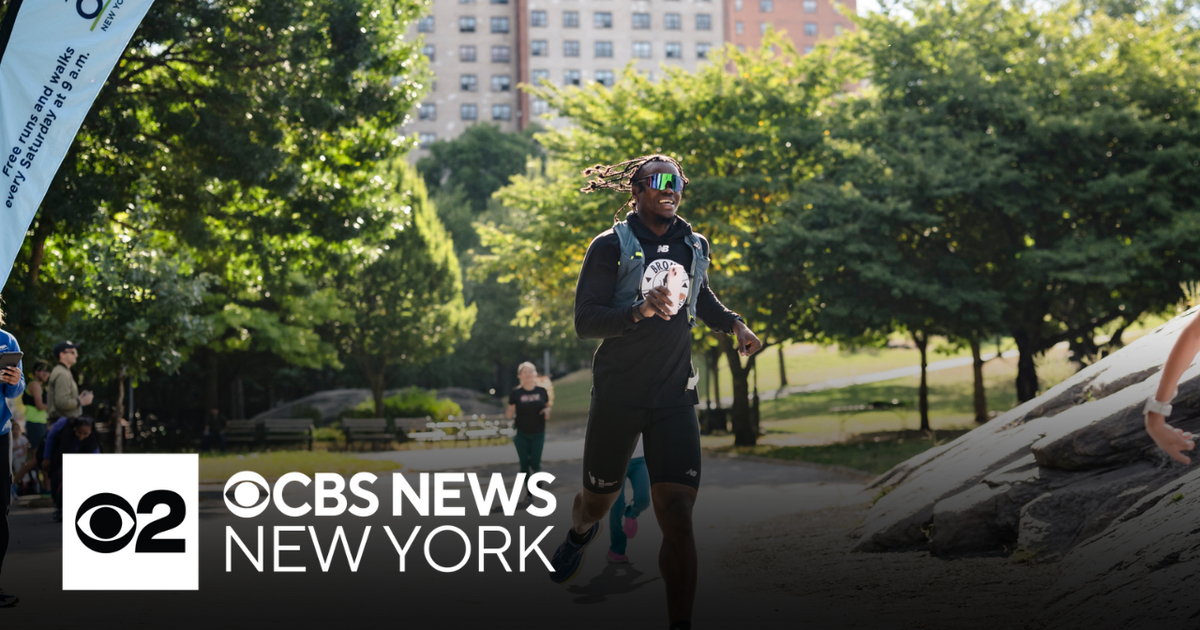 NYC Marathon runner competing with a purpose - CBS New York