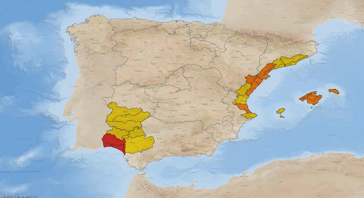 Spain floods death toll hits 205 as maps, satellite images reveal ...