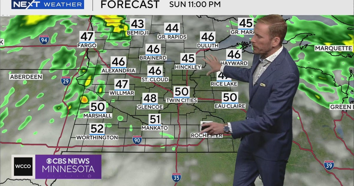 NEXT Weather: 10 a.m. forecast for Sunday, Nov. 3, 2024 - CBS Minnesota