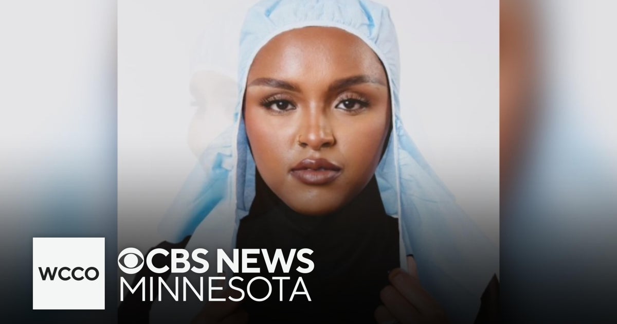 Minnesota respiratory therapists create disposable hijabs - CBS Minnesota