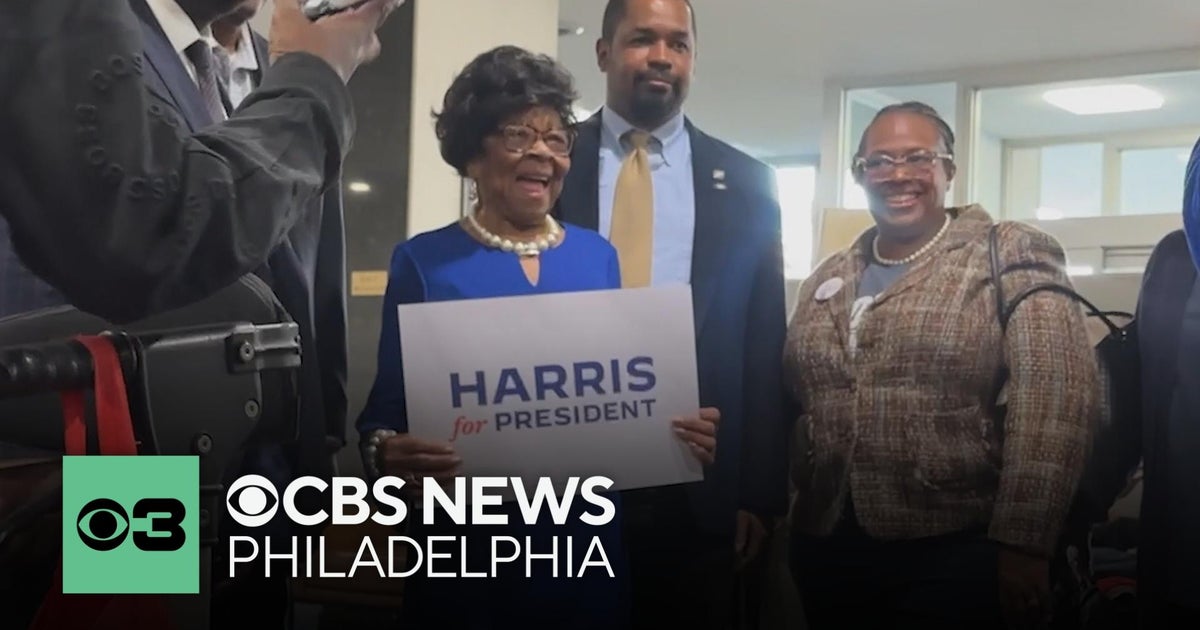 101-year-old Philadelphia woman makes history with a vote close to her ...