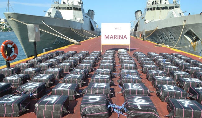 "Narco sub" carrying 8,000 pounds of cocaine intercepted in Pacific ...