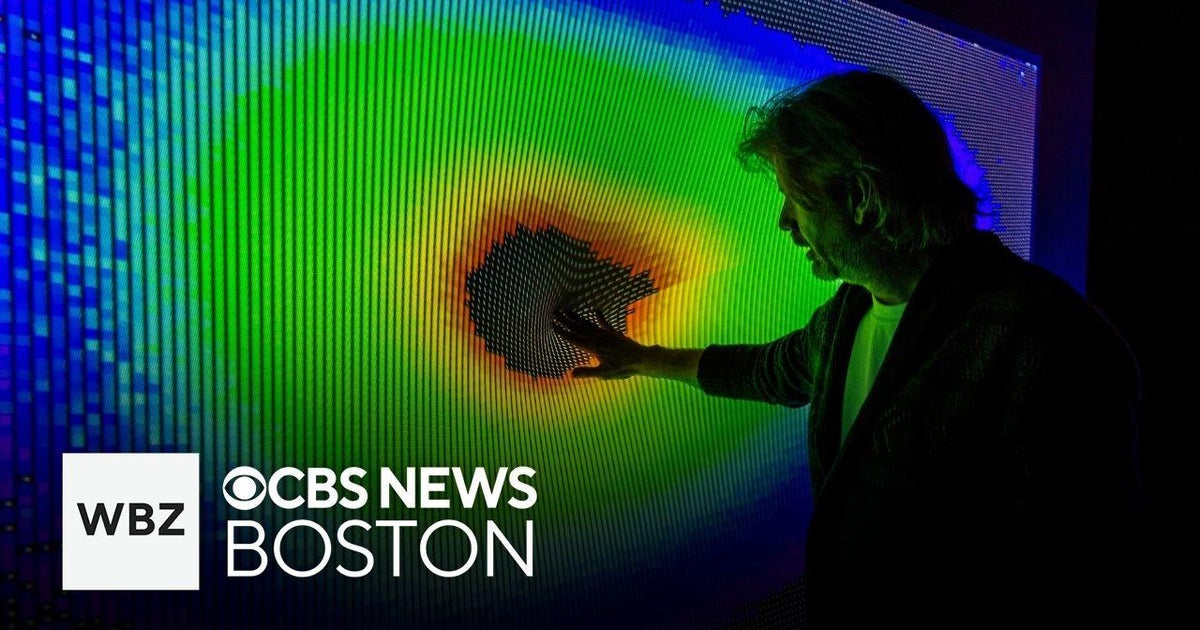 WNDR Museum in Boston immerses visitors in interactive art - CBS Boston