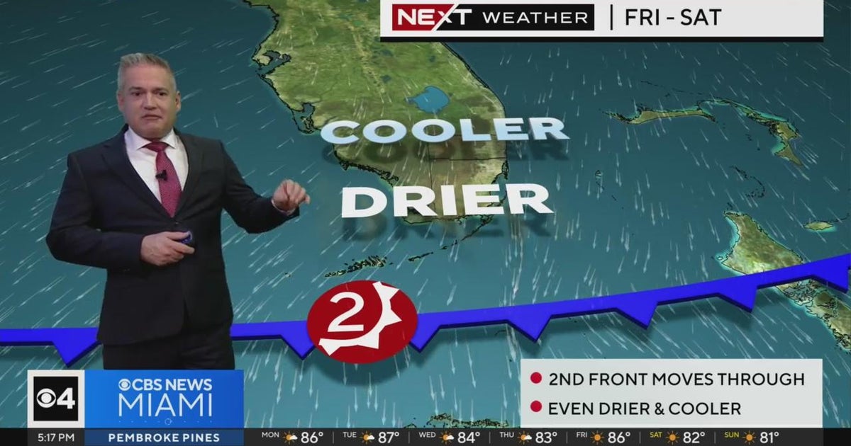 South Florida weather for Monday 11/11/24 5PM - CBS Miami