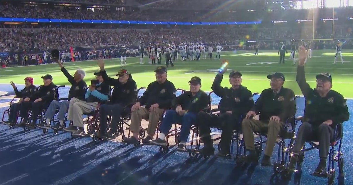 Dallas Cowboys salute D-Day veterans with special ceremony at Sunday's ...