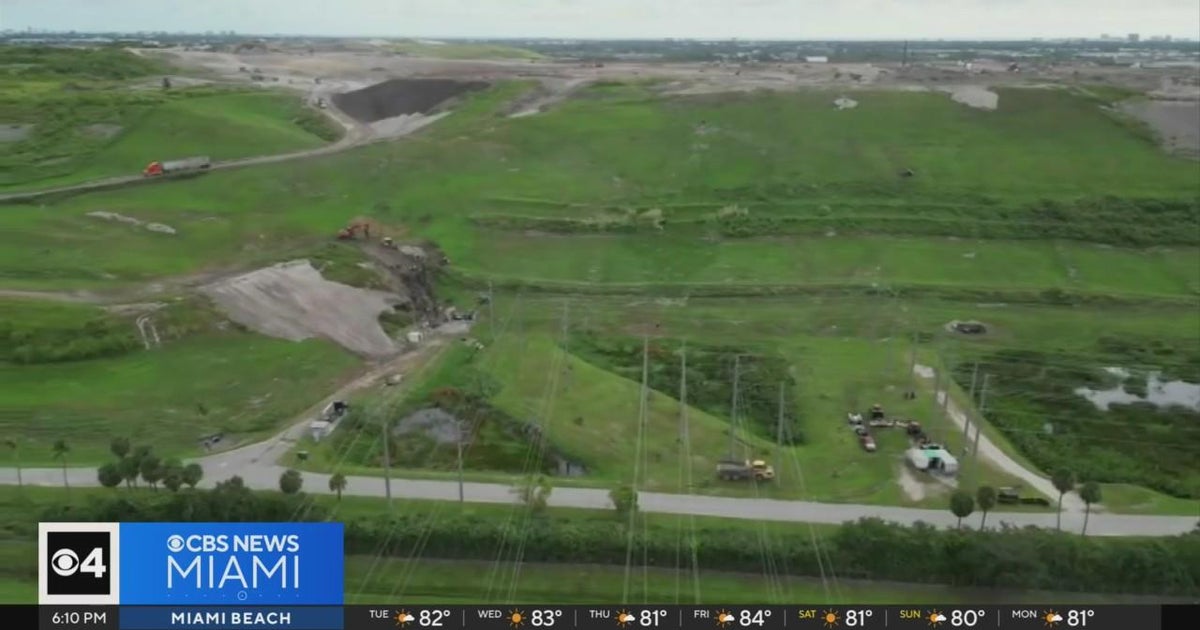 Residents oppose enlarging "Mount Trashmore" in Broward County - CBS Miami