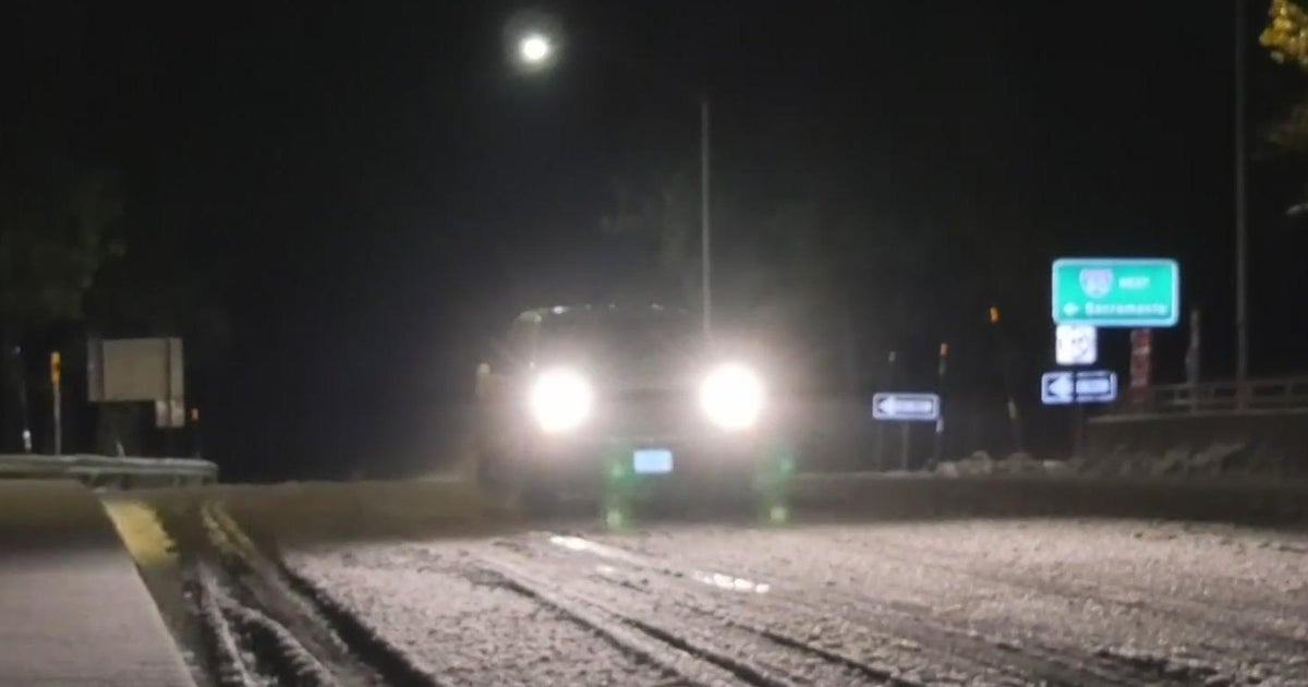 Caltrans braces for more slick and snowy Sierra roads - CBS Sacramento