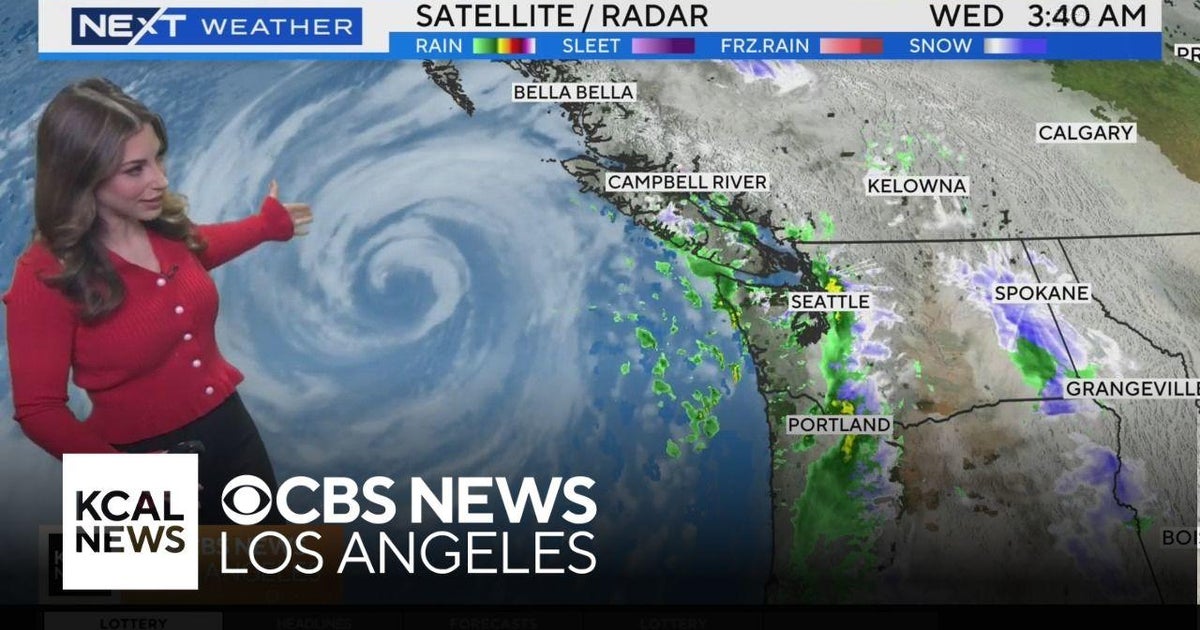 Alex Biston’s 5 a.m. forecast | NEXT Weather - CBS Los Angeles