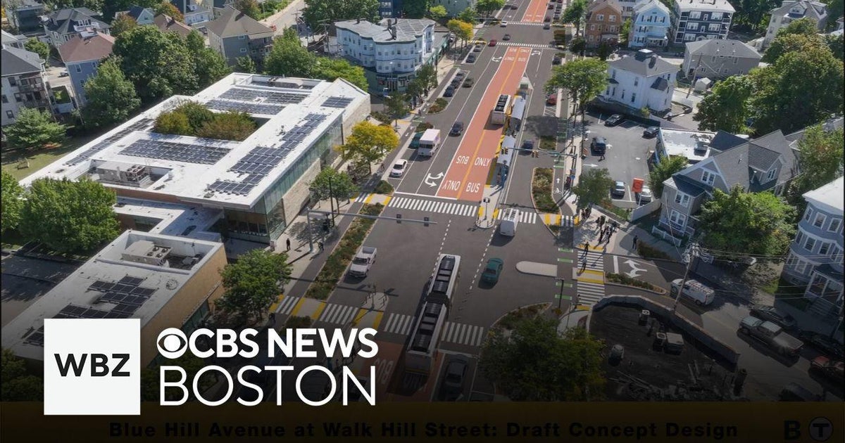 Boston and MBTA unveil new traffic plan for Blue Hill Avenue - CBS Boston