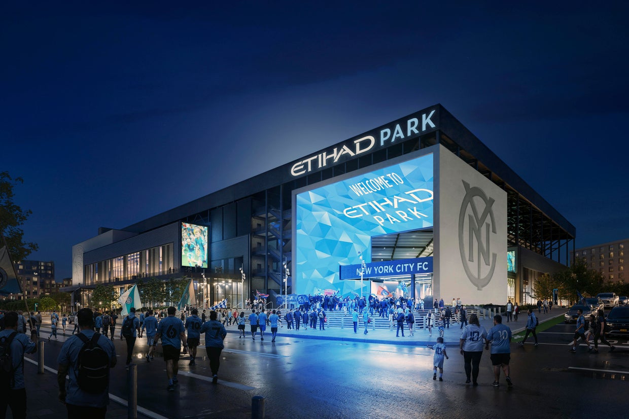 NYCFC stadium in Queens to be named Etihad Park - CBS New York