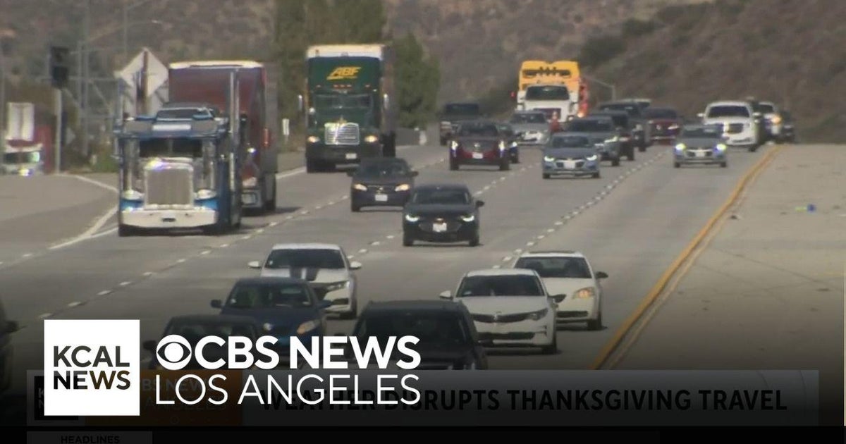 Thanksgiving travel to slow SoCal traffic, big rig crash affects Cajon ...