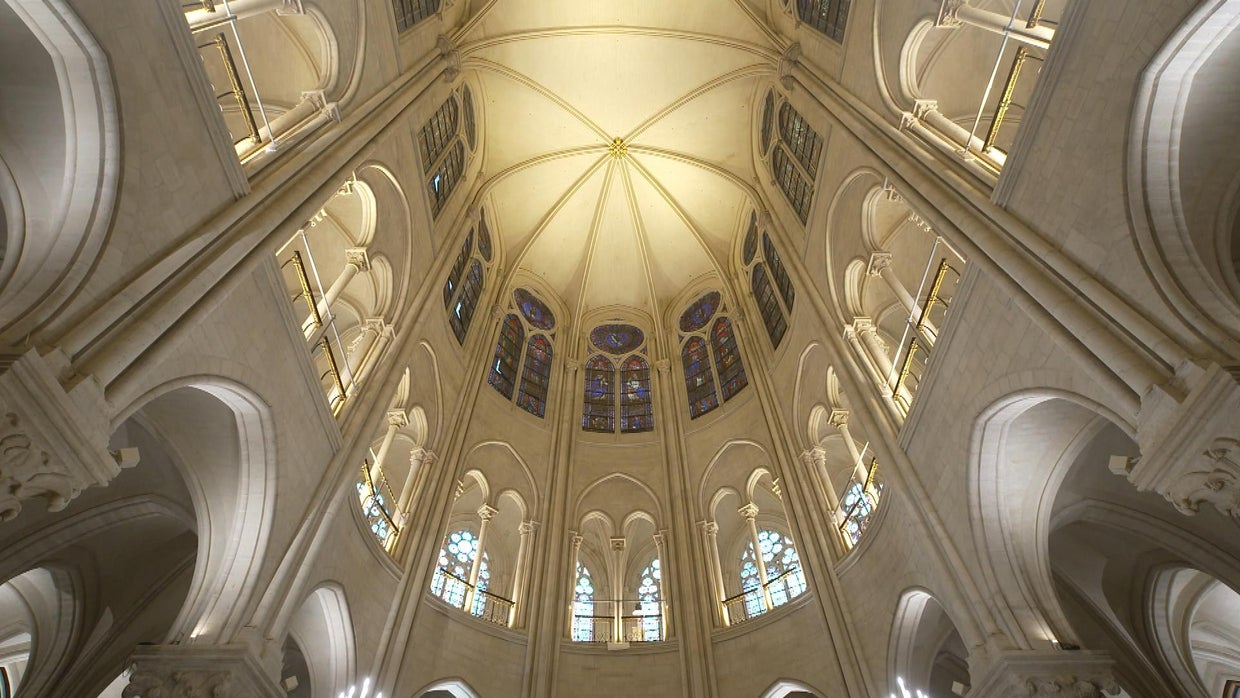 How workers completed Notre Dame restorations after Paris fire | 60 ...
