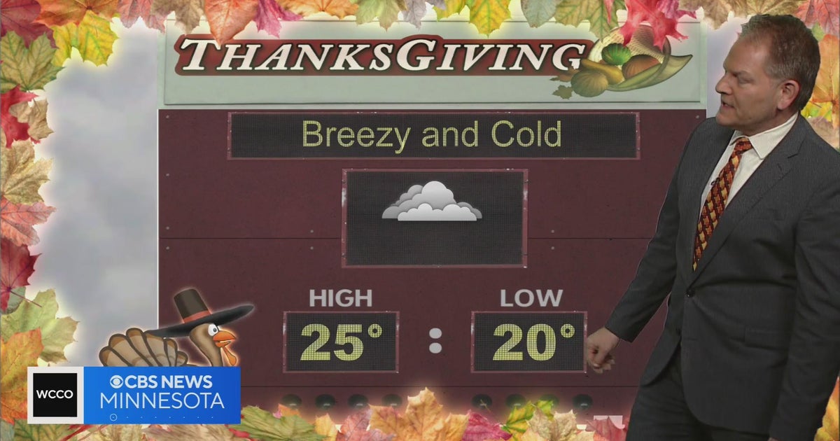 NEXT Weather: 6 p.m. forecast from Nov. 27, 2024 - CBS Minnesota
