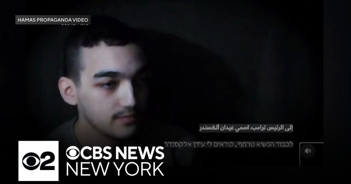 Hamas releases propaganda video of captured IDF soldier from New Jersey - CBS New York