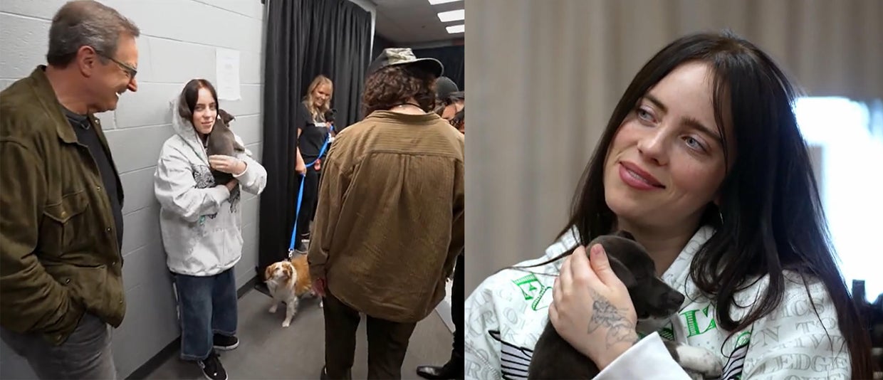 Billie Eilish on what she's found "liberating" - CBS News