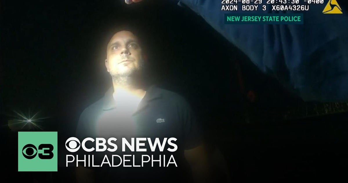 New Jersey State Police bodycam video of Sean Higgins' arrest - CBS ...