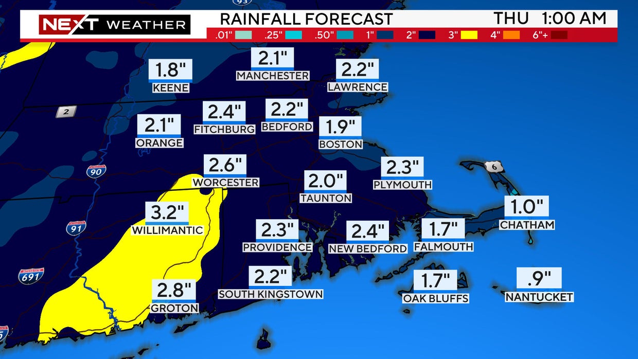 Powerful storm hits Massachusetts with potentially flooding rain and ...