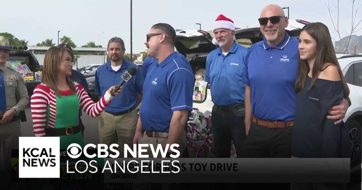 All-State insurance company delivers toys to the CHiPs For Kids toy ...