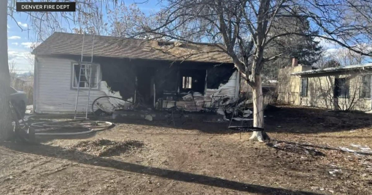 House fire in Denver displaces 6 people - CBS Colorado