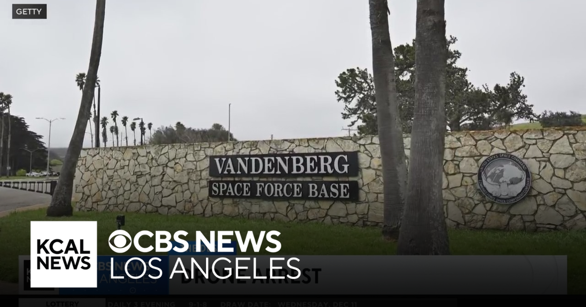 Northern California man taking photos of Vandenberg Space Force Base ...