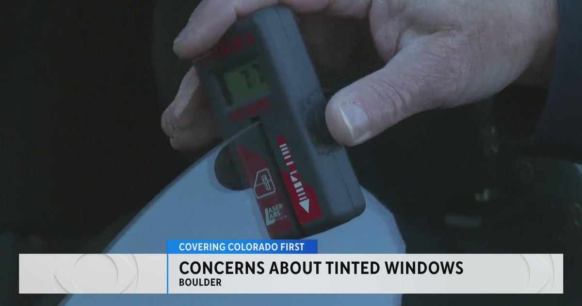 Boulder police scout vehicles with too dark window tint, issue ...