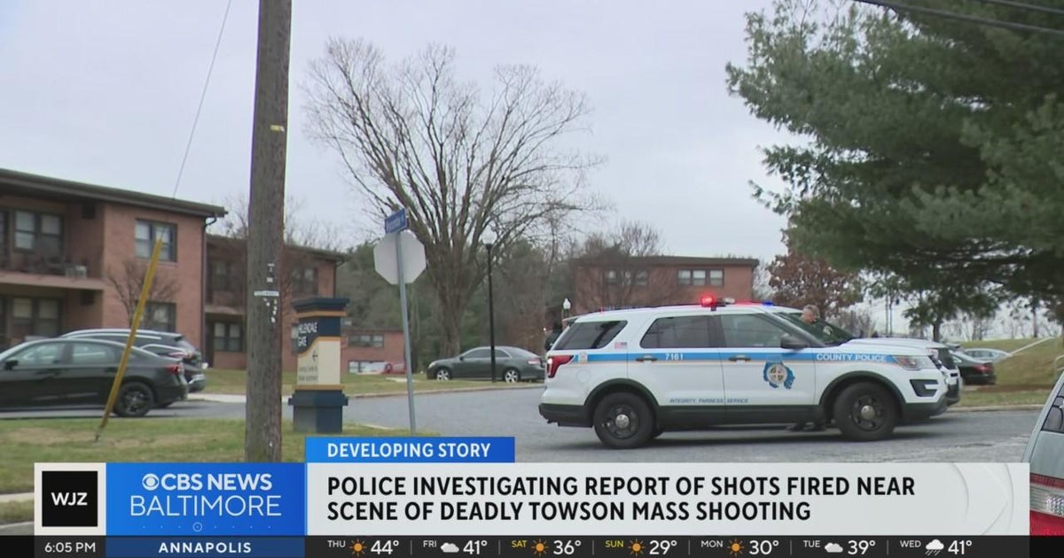 Police investigate shots fired near scene of Towson deadly shooting ...