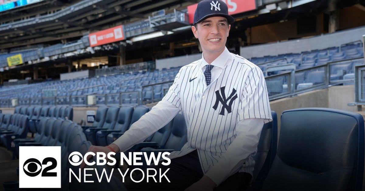 Yankees introduce left-handed starting pitcher Max Fried - CBS New York